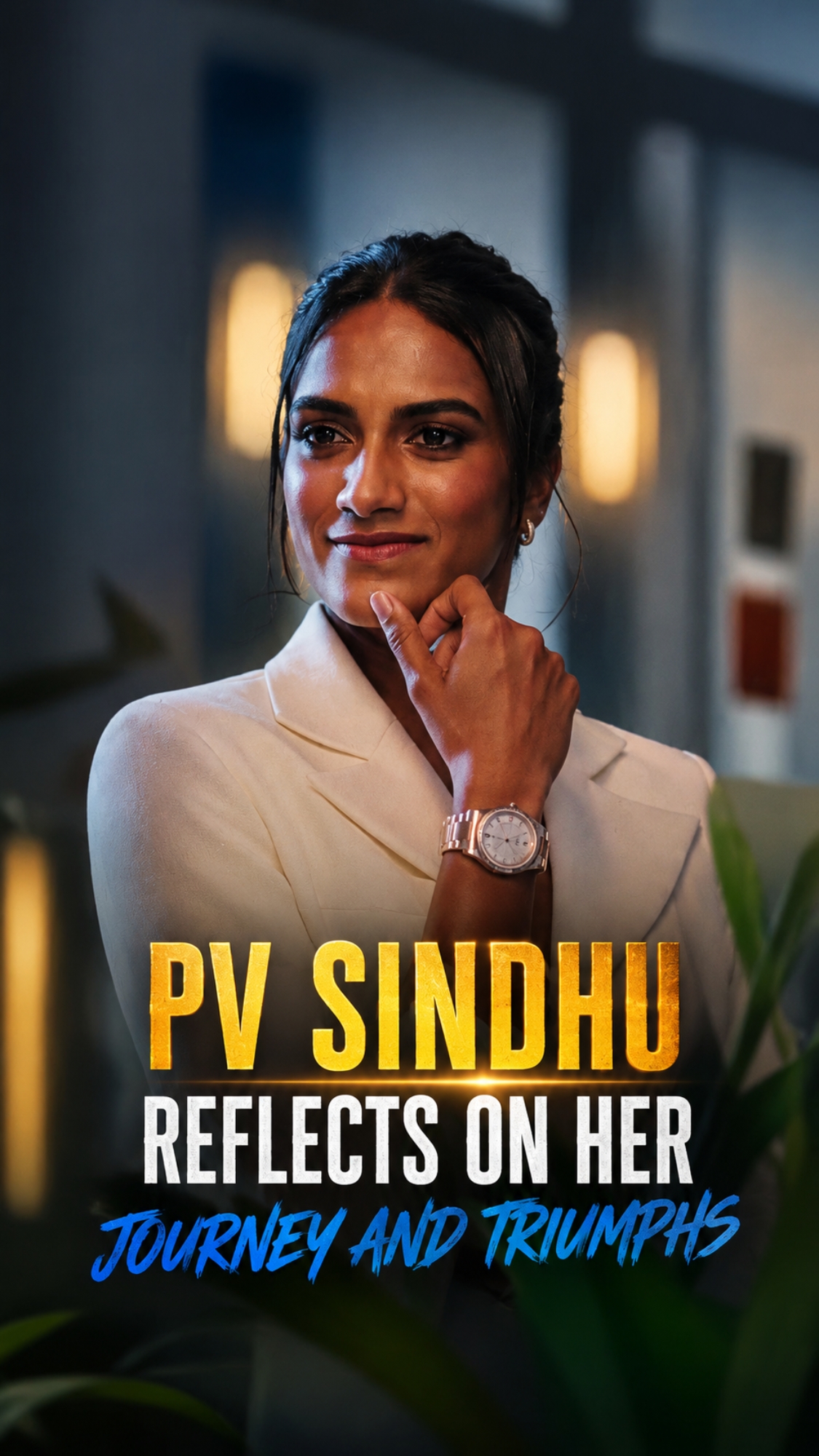 PV Sindhu reflects on her journey and triumphs