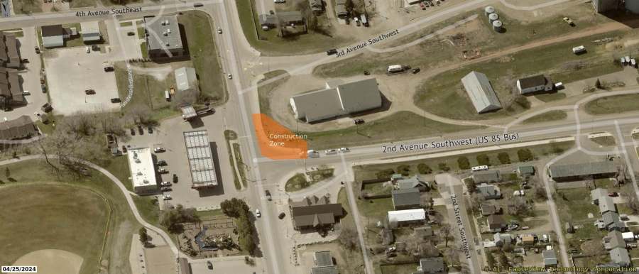 Traffic detoured in Watford City due to Main St. construction