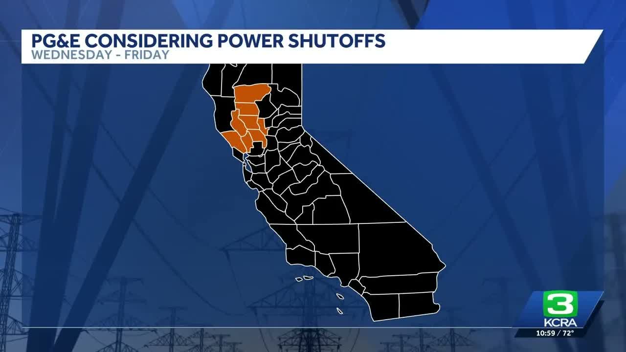 PG&E considers power shutoffs amidst elevated fire danger