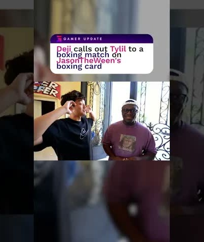 Deji challenges Tylil to a boxing match!