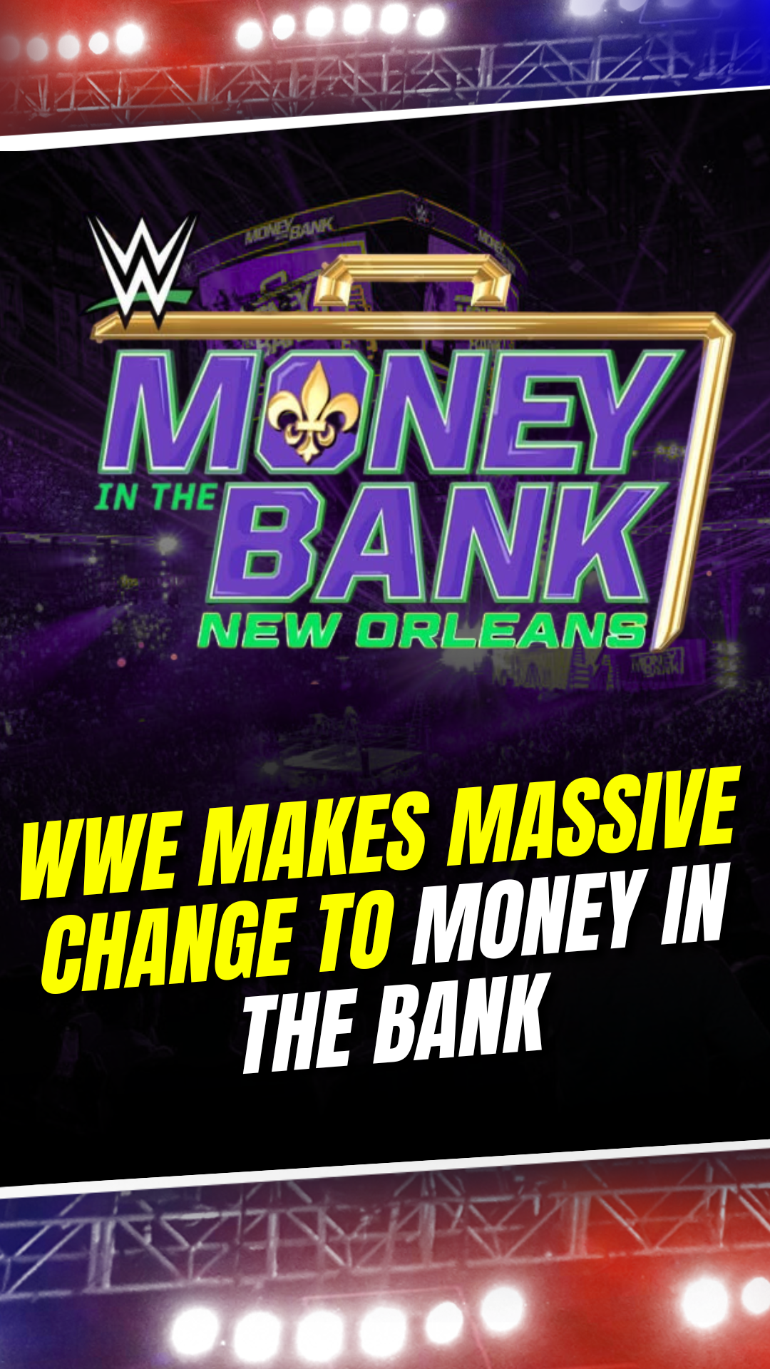 WWE moves Money in the Bank 2026 to shocking new date #WWE # ...