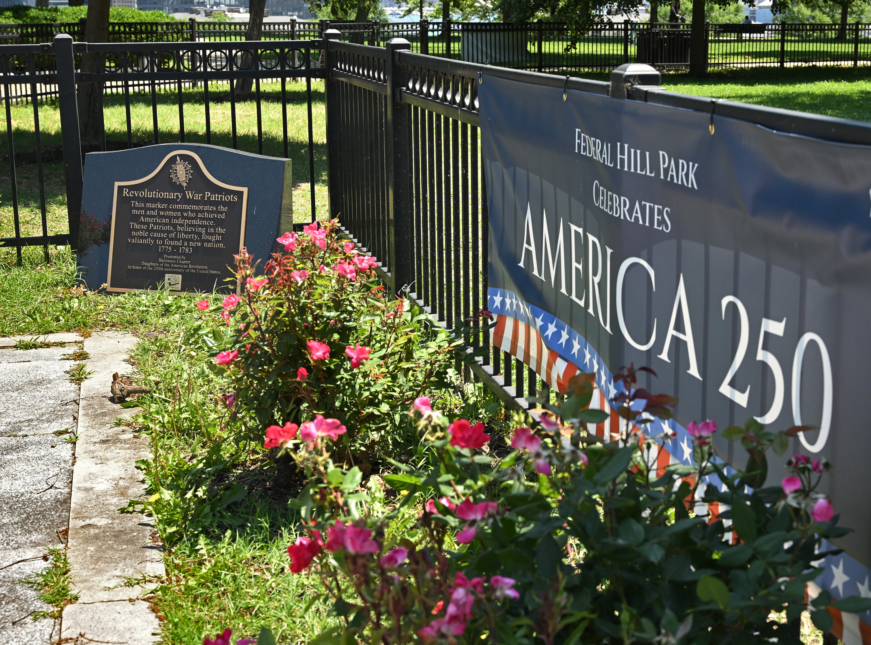 Plaque honors Federal Hill and its Revolutionary War patriots