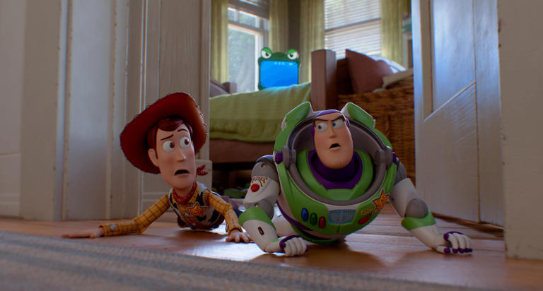 Toy Story 5: Toys battle tablet for attention