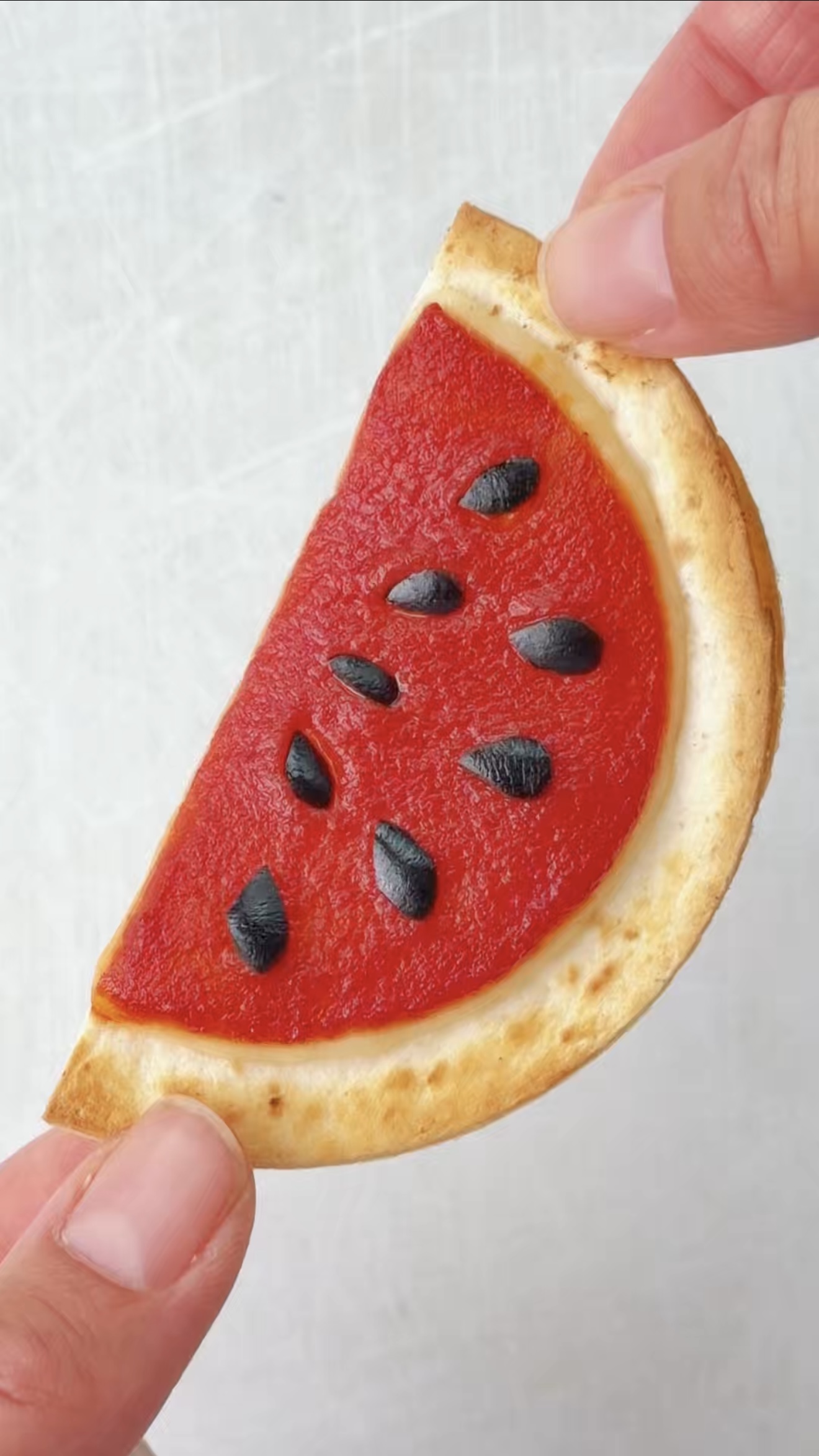 Pizza dưa hấu mini