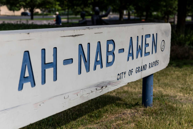 Grand Rapids’ Ah-Nab-Awen Park closes for river restoration staging