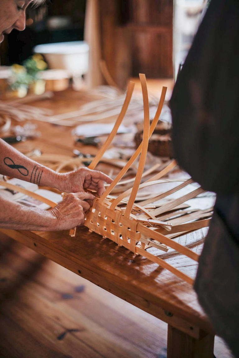 How basket weaving pulled me from the depths