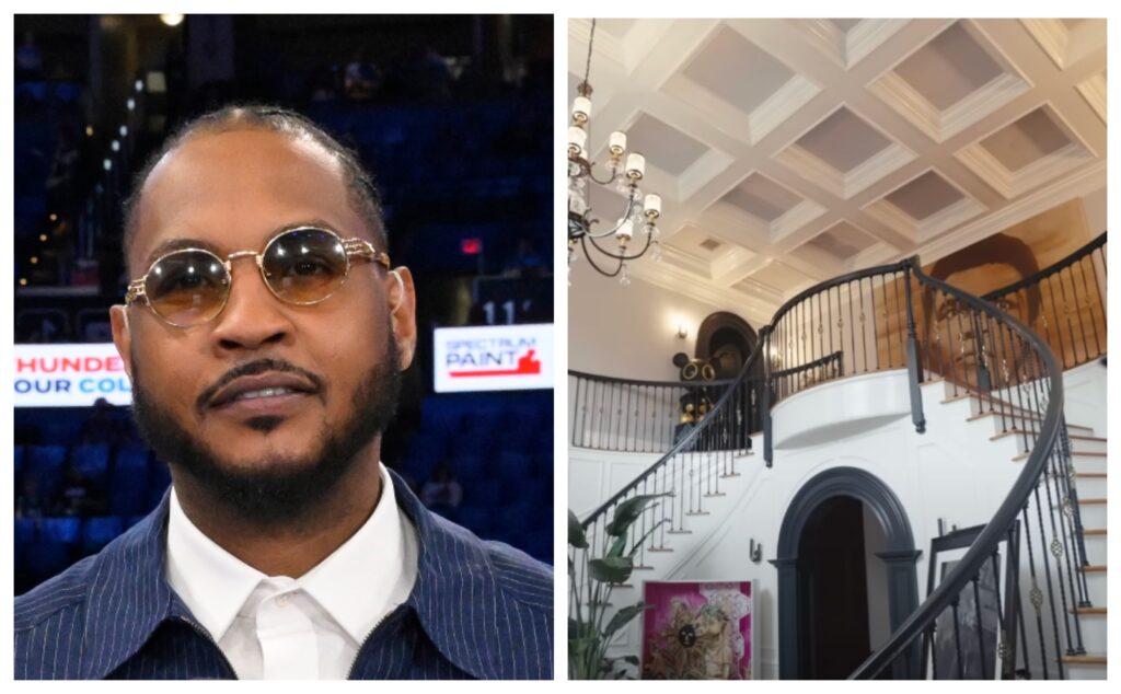 A look inside Carmelo Anthony’s lavish, artsy New York mansion