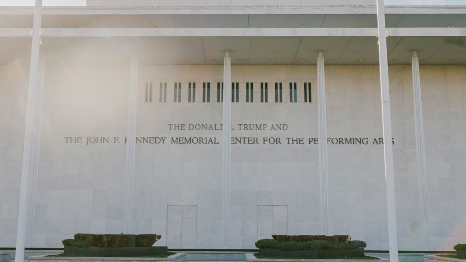 Trump’s name removed from Kennedy Center website branding
