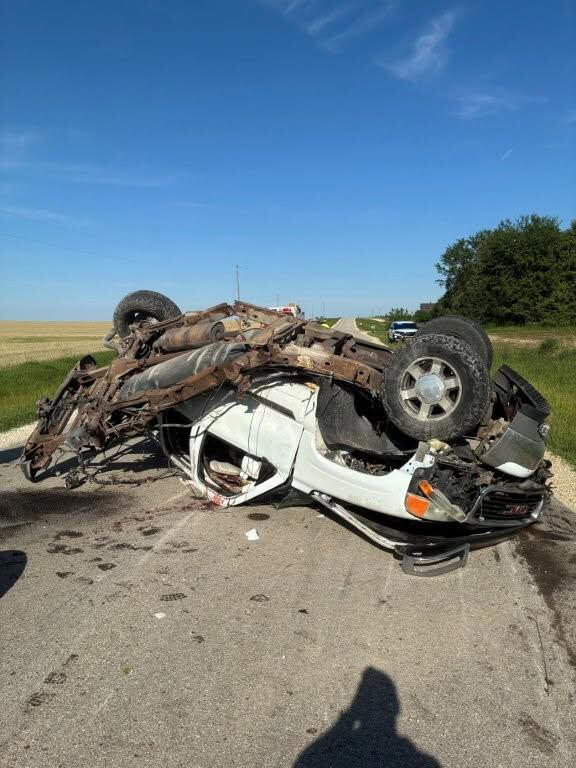 Woman seriously injured in northeastern Iowa rollover crash