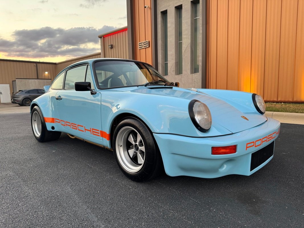 Gulf blue 1974 Porsche 911 RSR tribute is an eye-catching slice of ...