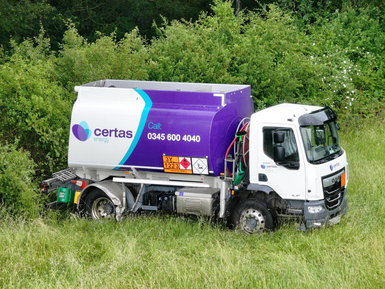 Minor injuries reported following collision between car and fuel tanker ...
