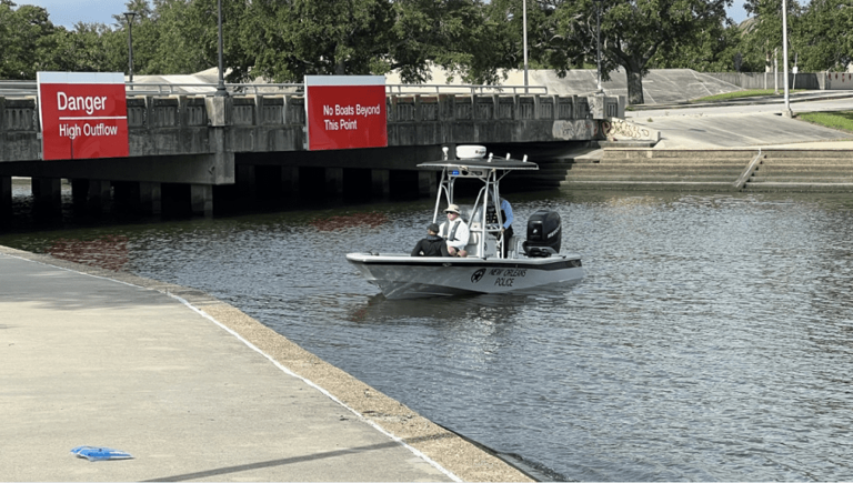 New Orleans dive team deployed in search for possible drowning victim
