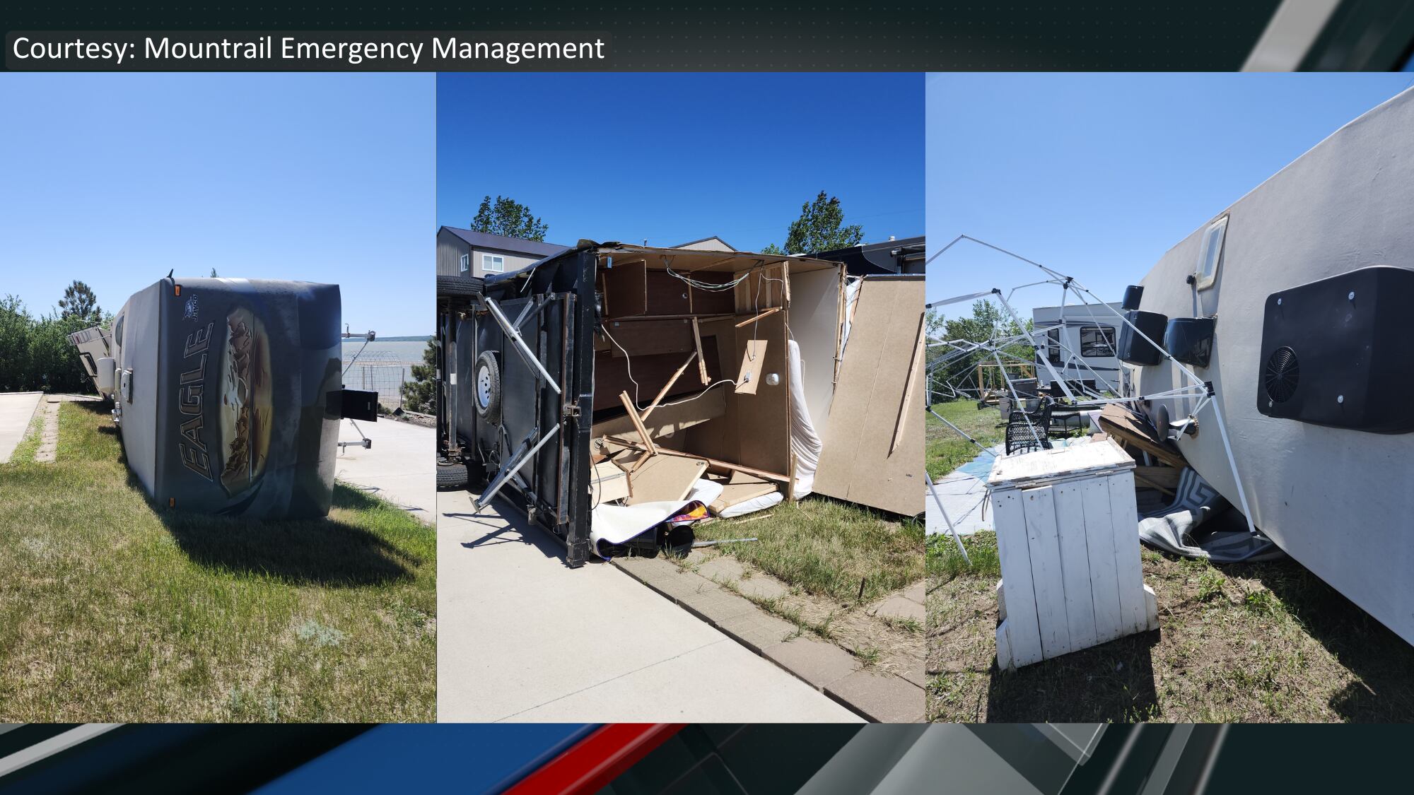 White Earth Bay wind damage