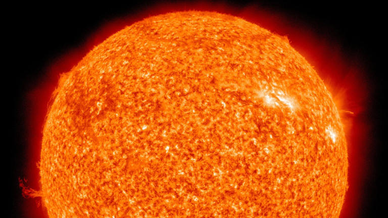 The sun holds about 99.8% of all the mass in the solar system