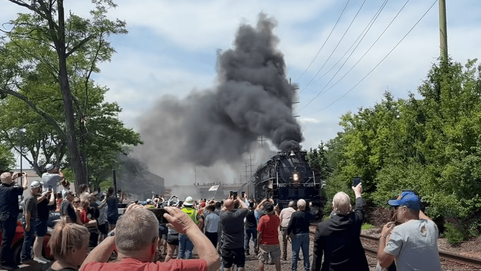 Union Pacific's Big Boy locomotive makes first Ohio appearance in 80+ years