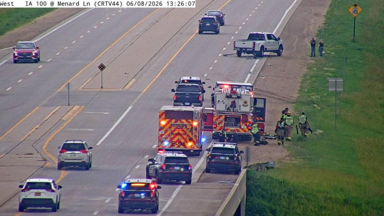 One person injured in Highway 100 crash in Marion