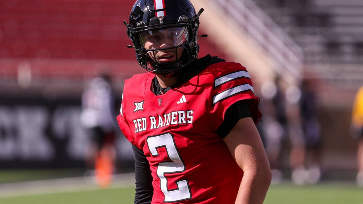 Brendan Sorsby's reaction to Texas Tech's spring game performance explained