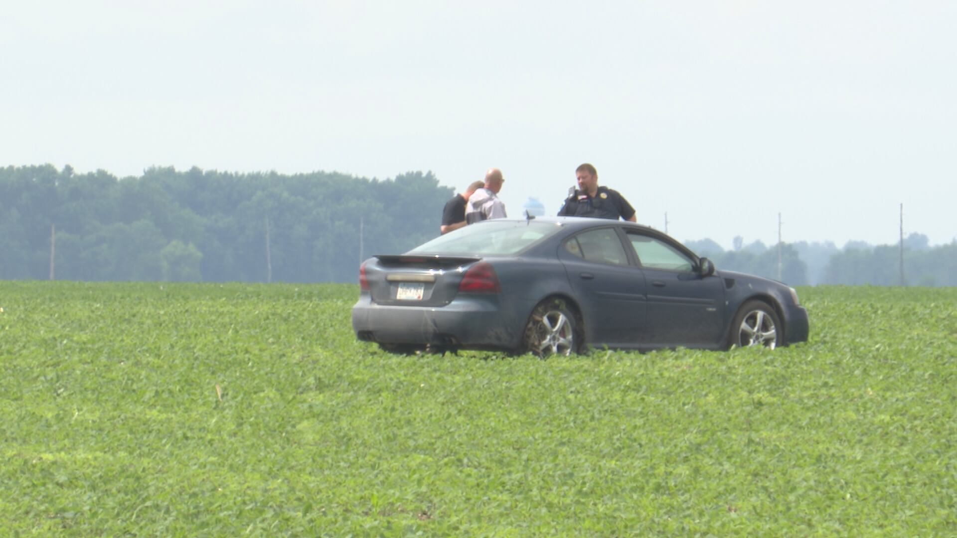 44-year-old man arrested after car theft, chase and standoff outside Amboy