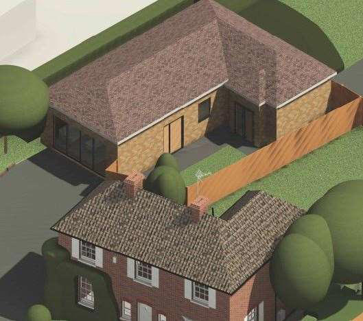 Weavering bungalow and West Farleigh farm building extension among ...