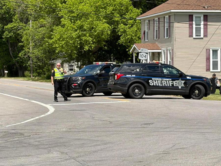 Crash involving motorcycle shuts down part of W Ridge Road in Clarkson