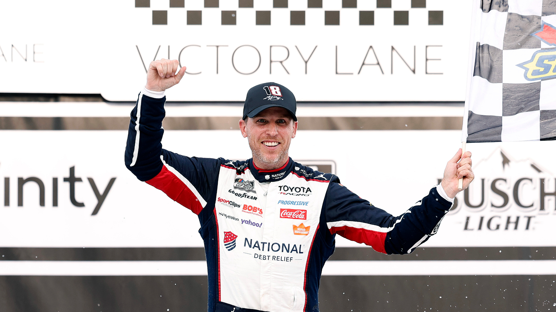 Denny Hamlin pays tribute to Ned Jarrett: 'I will never forget that voice'
