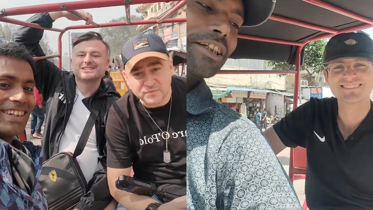 Video: This rickshaw driver in Chandni Chowk can speak Italian, German ...