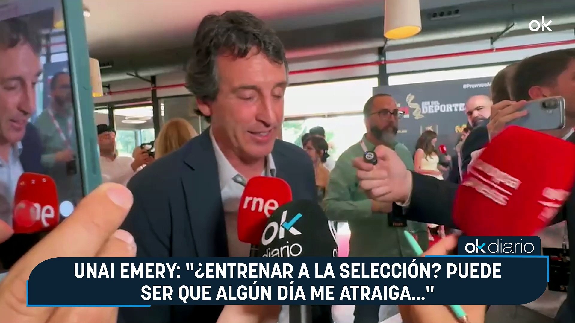 Unai Emery: "¿Entrenar a la Selección? Puede ser que algún día me ...
