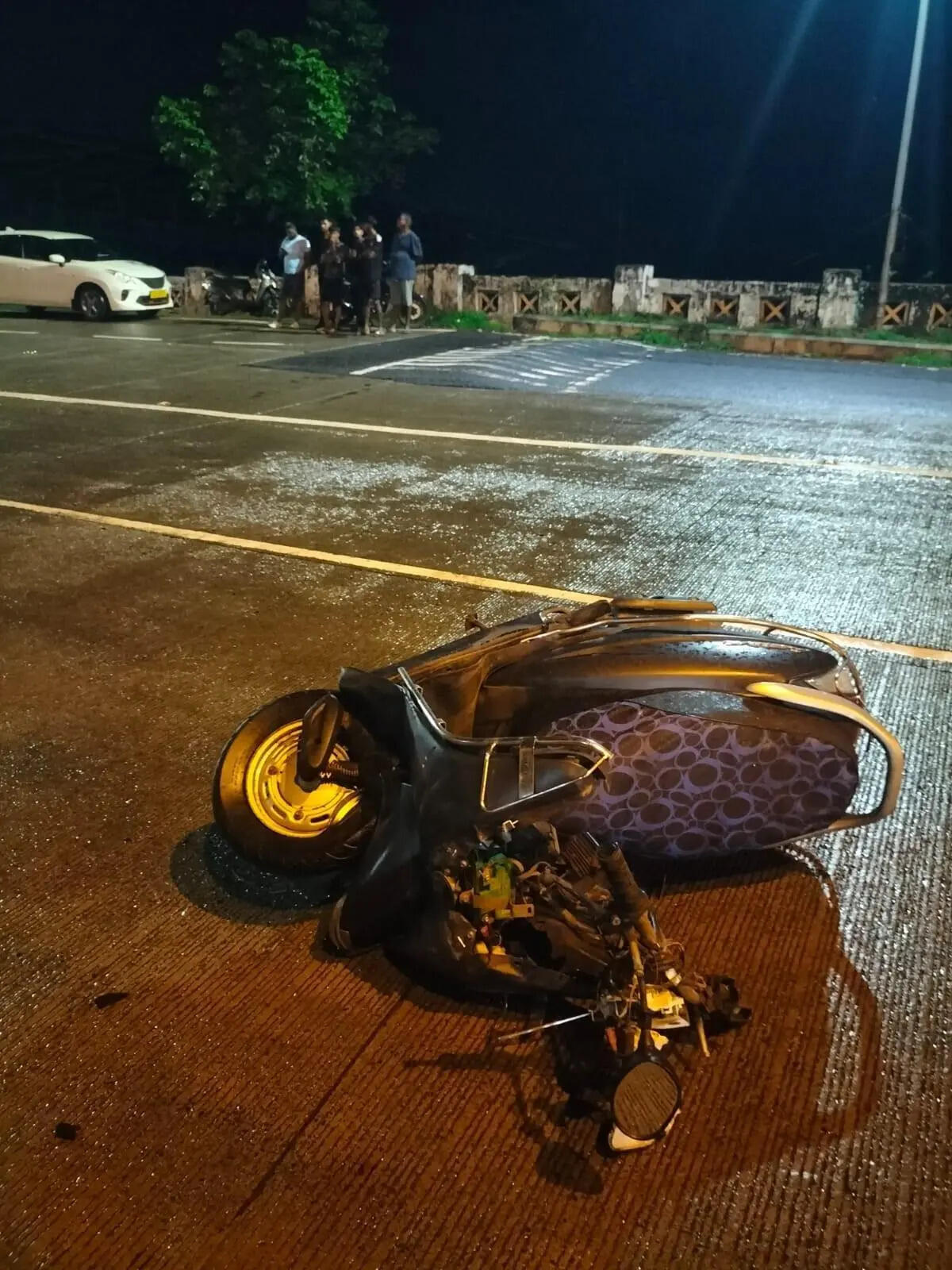 Senior citizen couple on way to GMC dies in accident at Bambolim