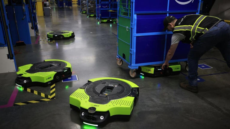 Amazon unveils AI-powered Proteus robot that responds to natural commands
