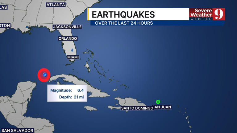 Central Florida feels earthquake tremor: Channel 9 seeks viewers ...