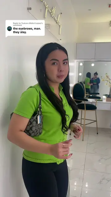 Trying brow lamination and lash lift on my thick natural brows