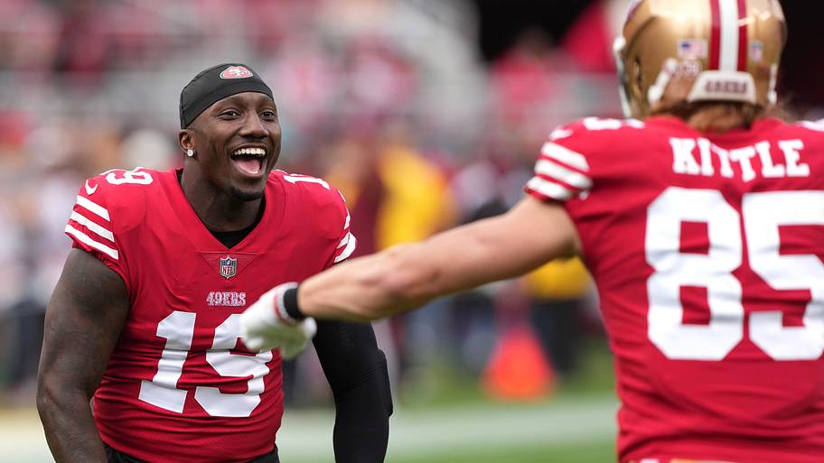 George Kittle just inadvertently threw shade at Deebo Samuel