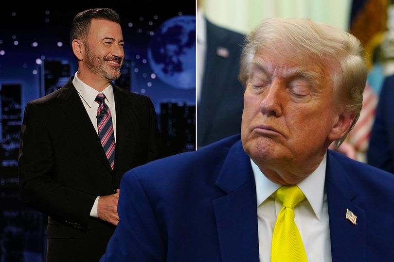 Jimmy Kimmel jokes Donald Trump should root for Spurs in NBA Finals ...