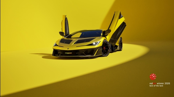 Lamborghini Fenomeno wins Red Dot: Best of the Best 2026 award
