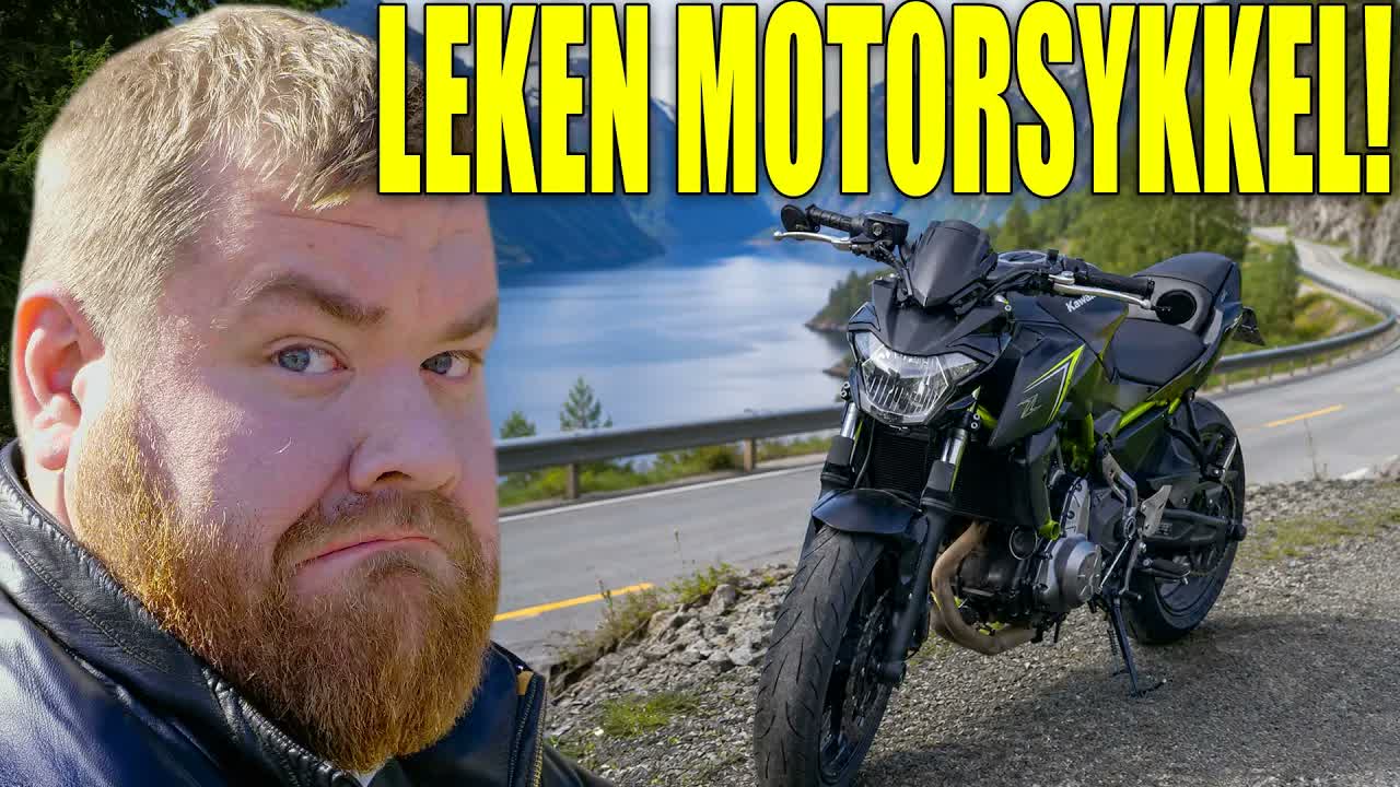 Prøver Kawasaki Z650 på landeveien!