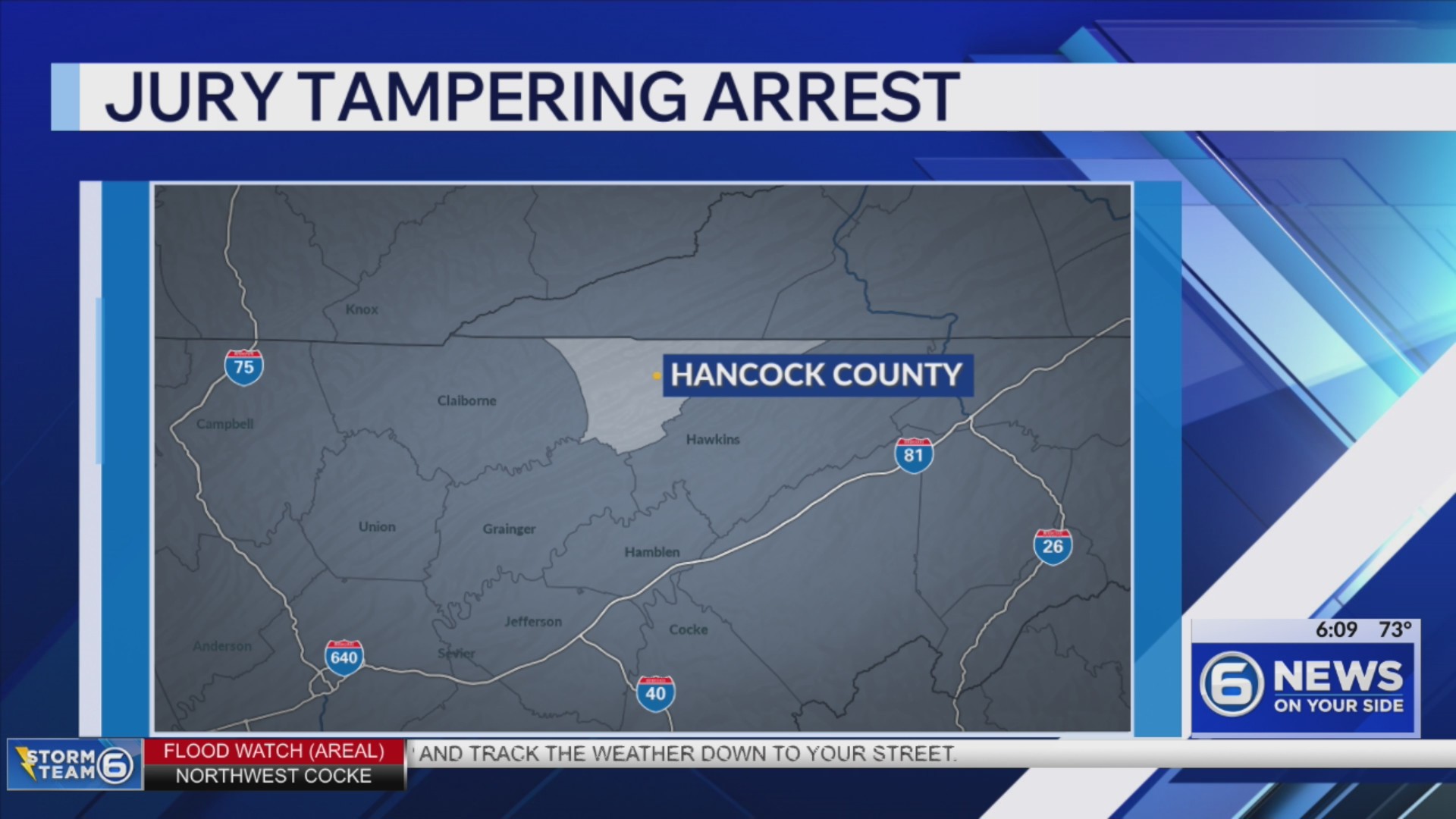 Hancock School Board member charged with jury tampering