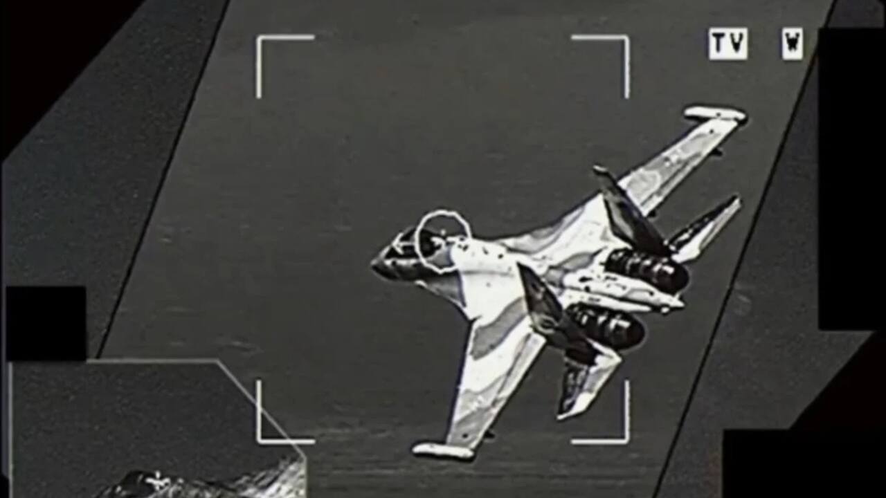 French Rafale intercepts Russia’s most advanced fighter jet over the ...
