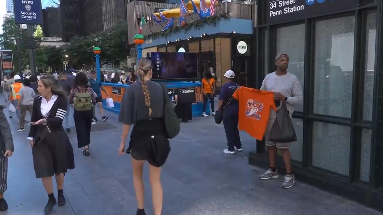 New York City prepares for Game 3 of the NBA Finals with Trump attending