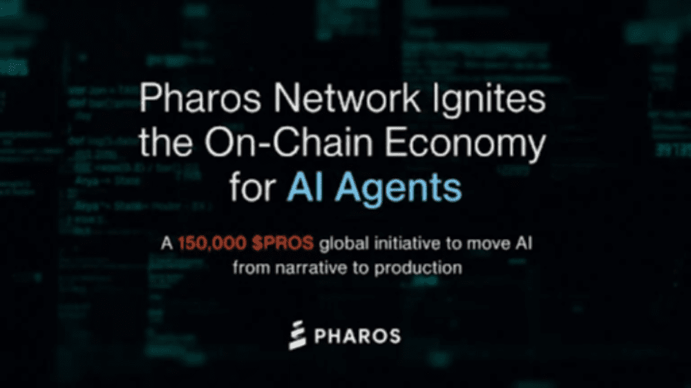 Pharos Network launches 150,000 $PROS AI agent carnival