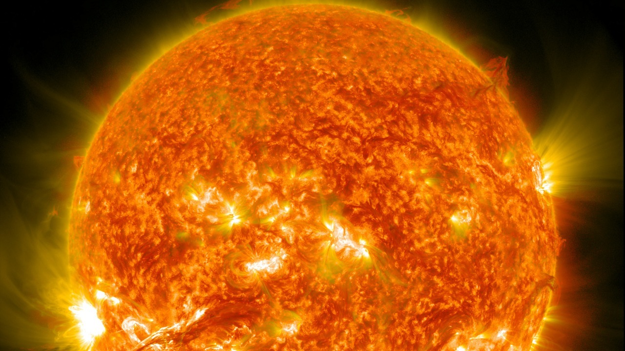 The sun burns through about 4 million tons of its own mass every second