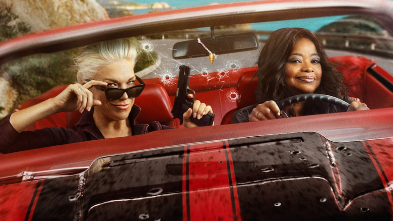 Hannah Waddingham is a secret assassin on the run with BFF Octavia ...