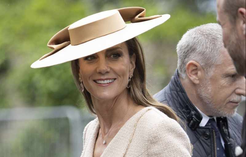 Princess Kate wears Diana’s jewelry at Peter Phillips’ wedding