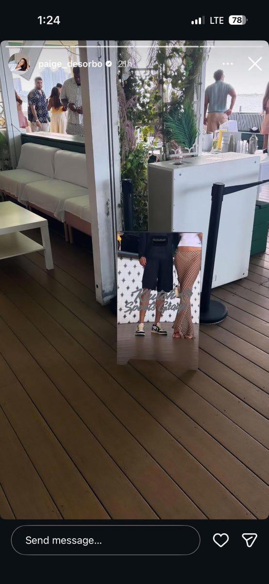 Paige DeSorbo may have just made the softest of launches with Joe D’Amelio