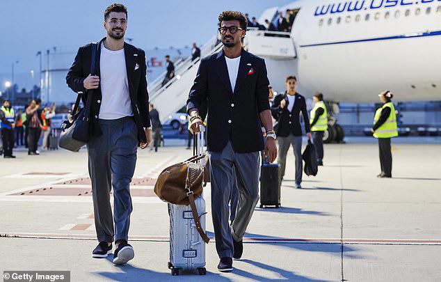 Iran World Cup team arrive in Mexico with badges paying tribute to 168 ...