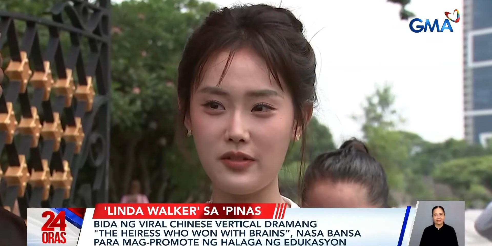 'Linda Walker' actress Zhang Yingfei now in PH to promote value of ...
