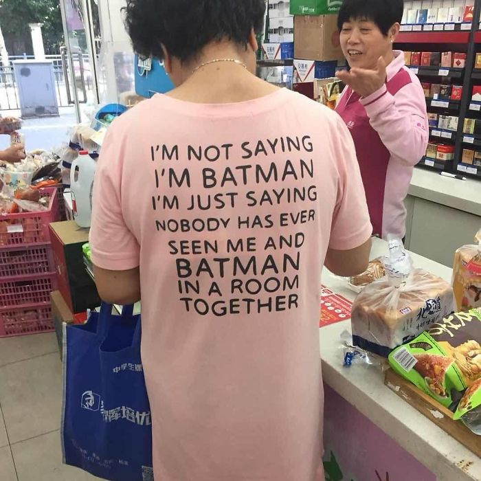 Lost in translation: 26 English T-shirts spotted in China