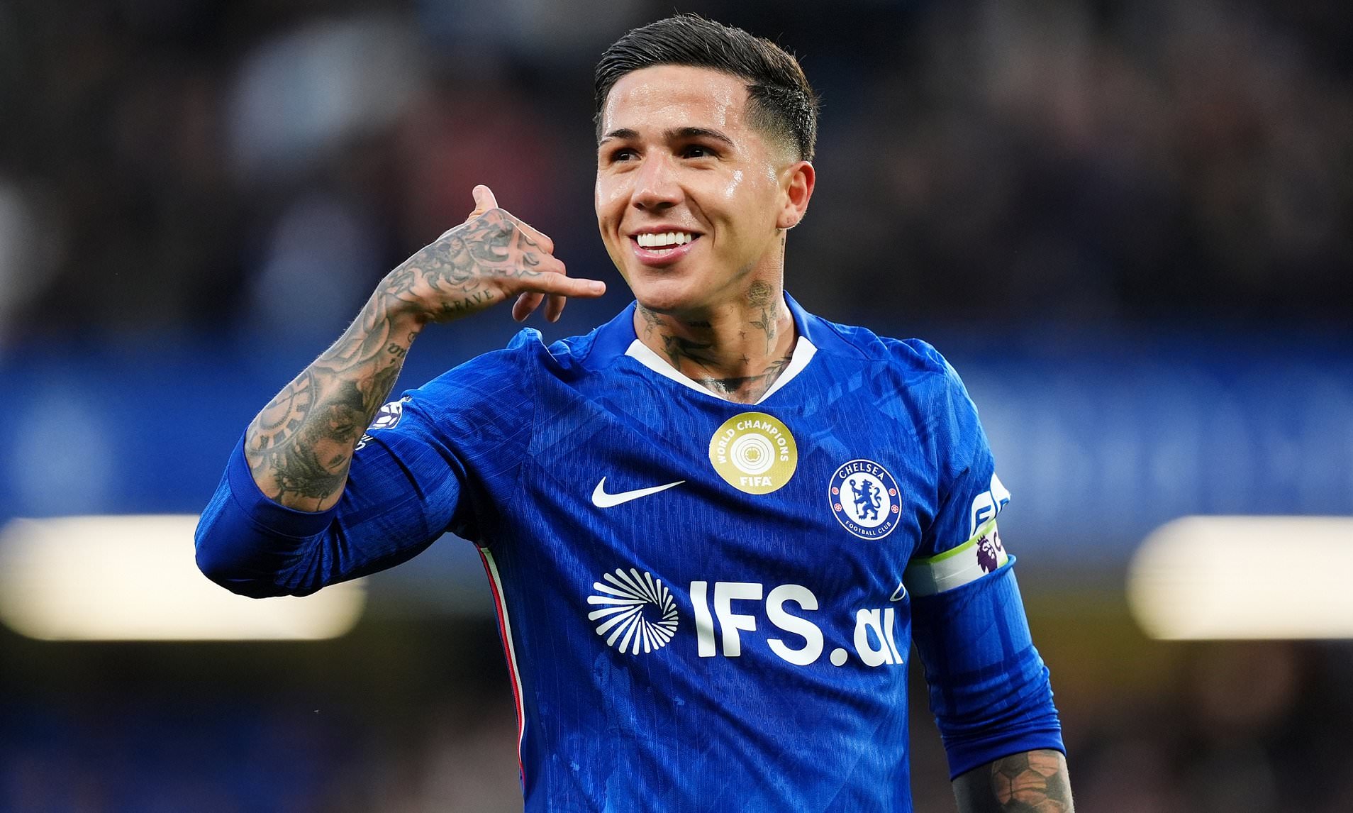 Real Madrid make first move in pursuit of Chelsea midfielder Enzo ...