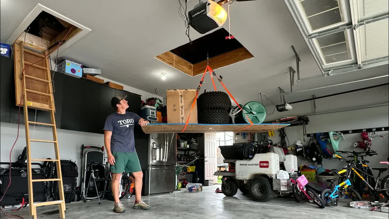 I turned wasted attic space into real storage