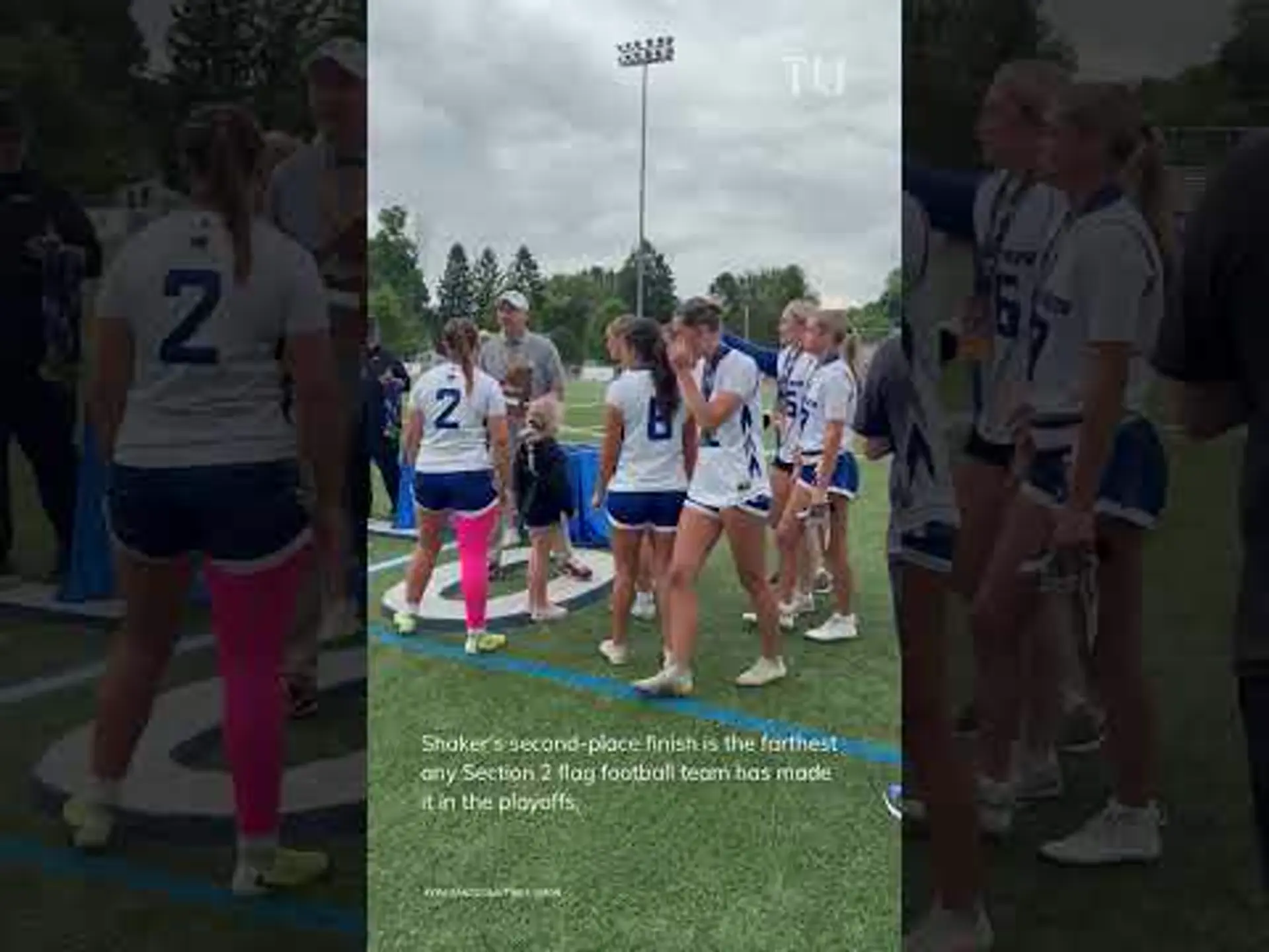 Shaker flag football finishes 2nd at state