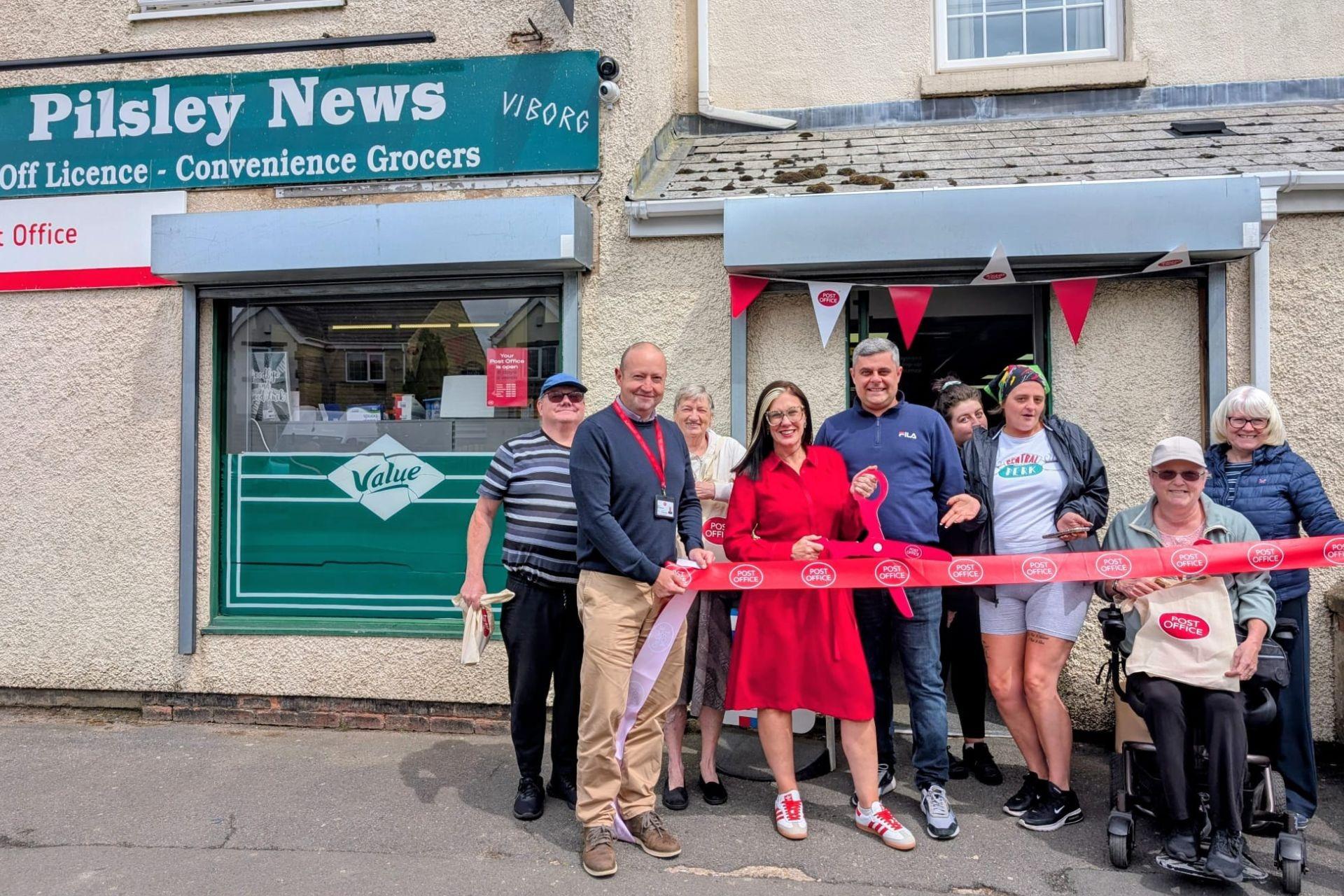 Derbyshire village post office reopens after four months – with new ...